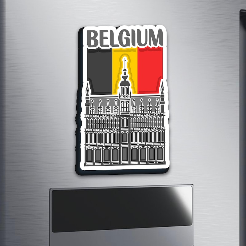 Belgium Magnet - Etsy