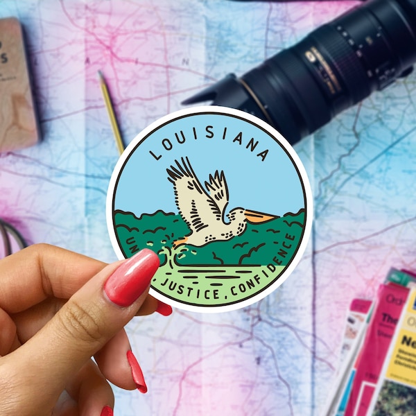 Louisiana Decal - Etsy