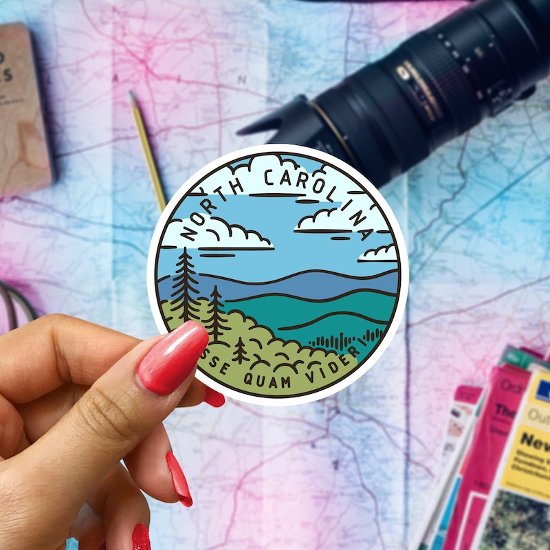 Charlotte Nc Sticker - Etsy