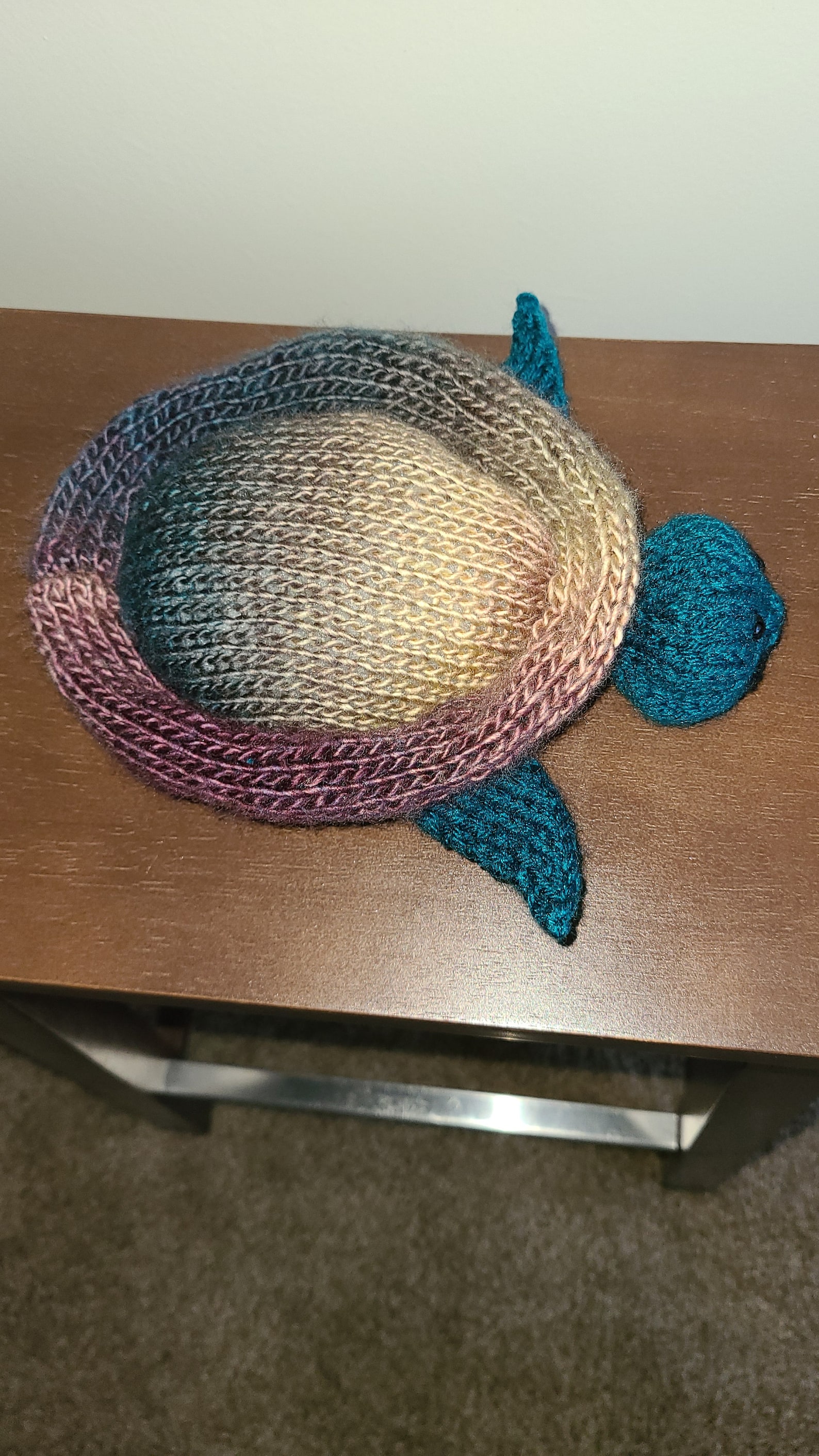 Colorful Shell Knitted Turtles - Etsy