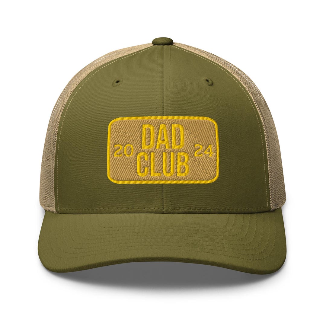 Dad Club Trucker Cap Embroidered Hat Custom Design Gift for Dad Father ...
