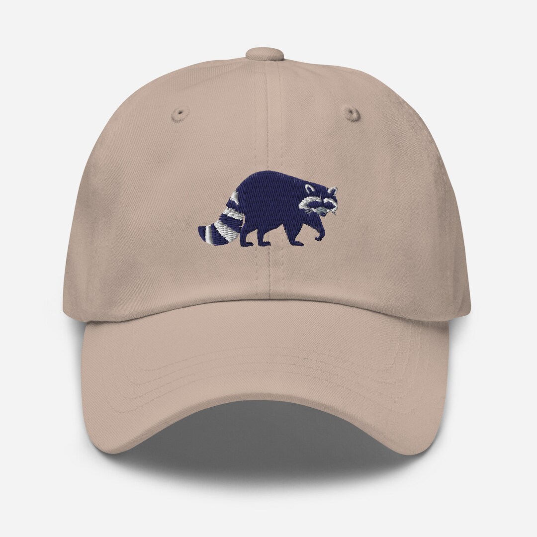 Raccoon Embroidered Hat Racoon Gift Trash Panda Cap Camping Dad Hat ...