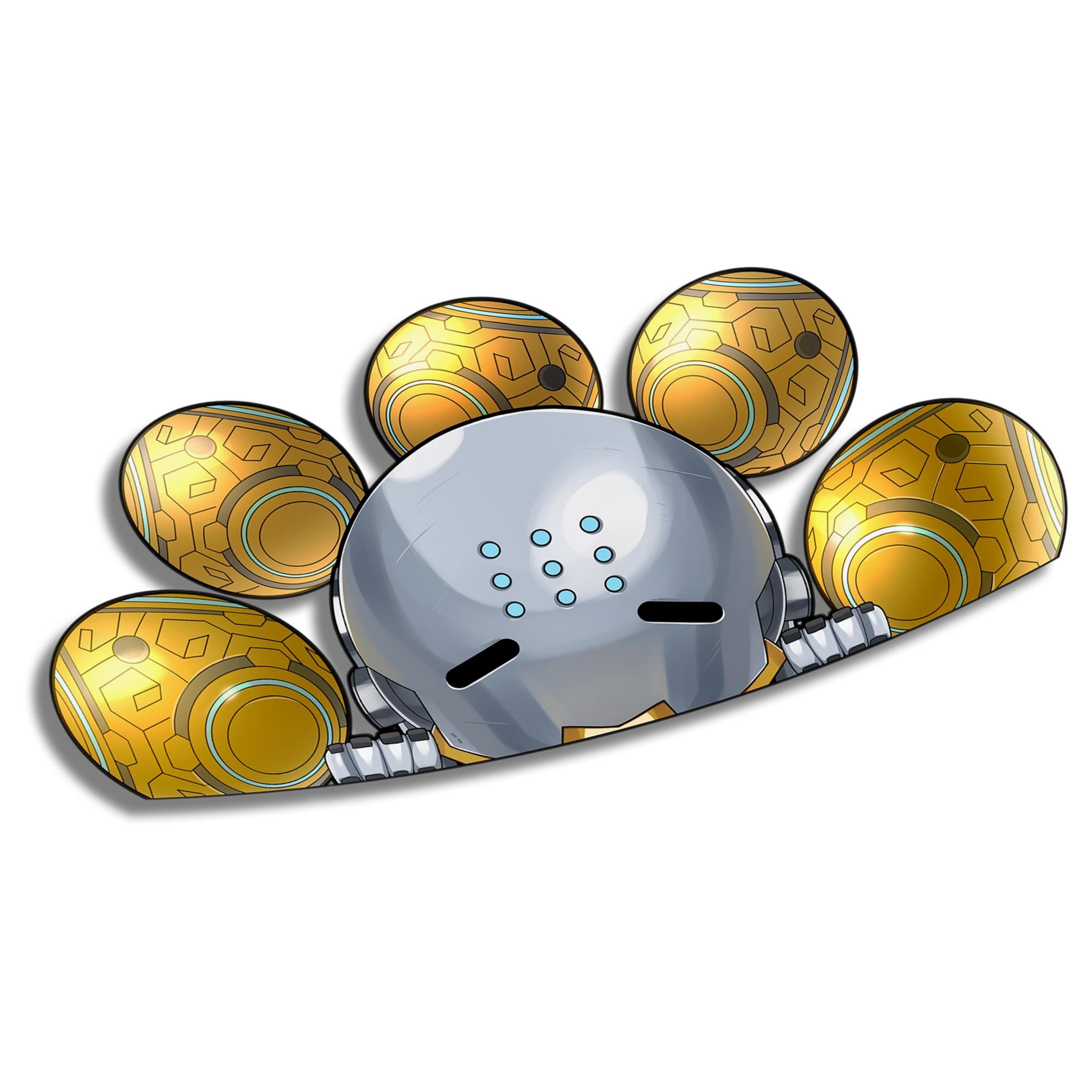 Overwatch Zenyatta Peeker | Sticker | Kawaii | Cute | Support - Etsy