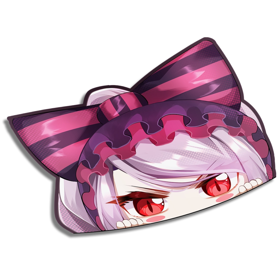 Overlord Vampire Peeker Sticker: Anime Manga Kawaii Decal - Etsy