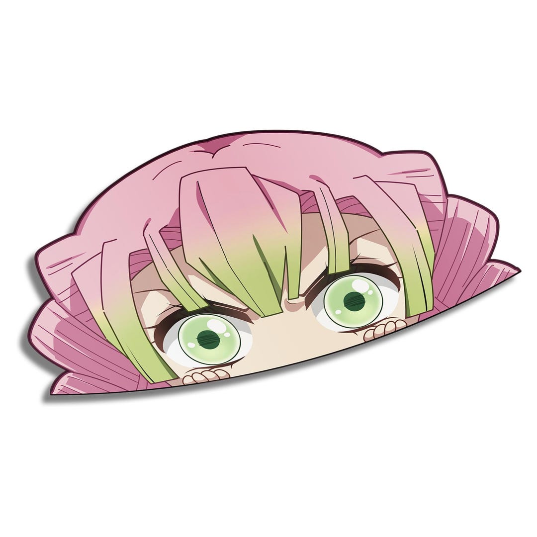 Love Breathing Hashira Peeker | Anime | Sticker | Demon | Slayer ...