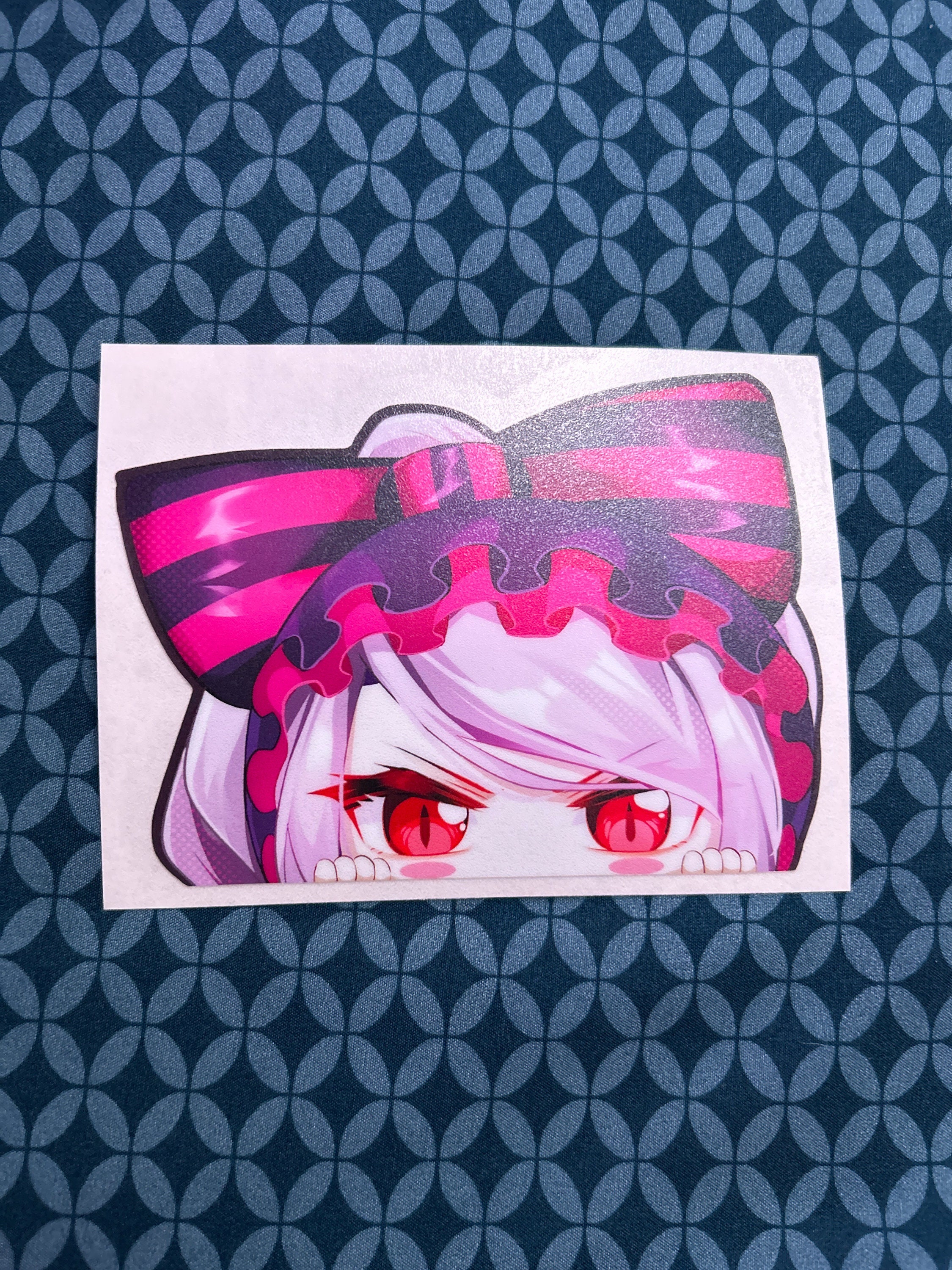 Overlord Vampire Peeker Sticker Anime - Etsy