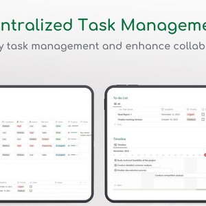 Notion Template Product Development, Notion Product, Product Roadmap ...