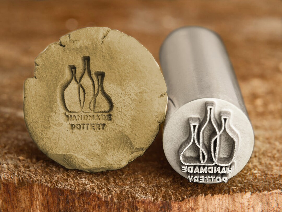 Timbro in ceramica personalizzato Timbro in ceramica per argilla Timbro ...
