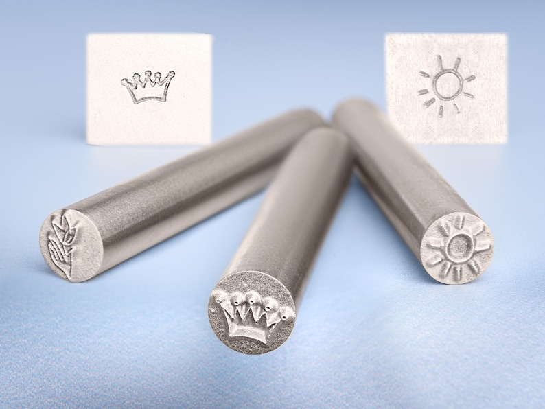 Custom Metal Stamp Personalized Embosser Sterling Stamp Custom Logo ...