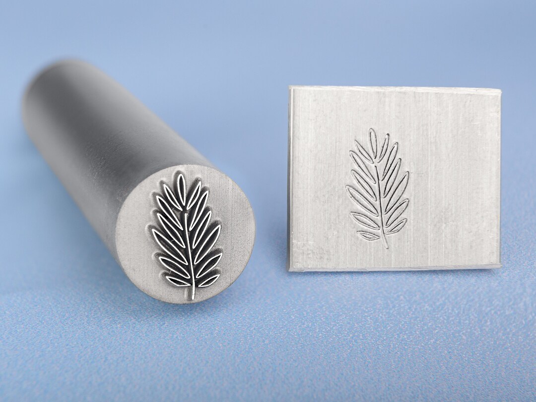 Custom Metal Stamp Leaf Die Custom Logo Stamp Personalized Embosser ...