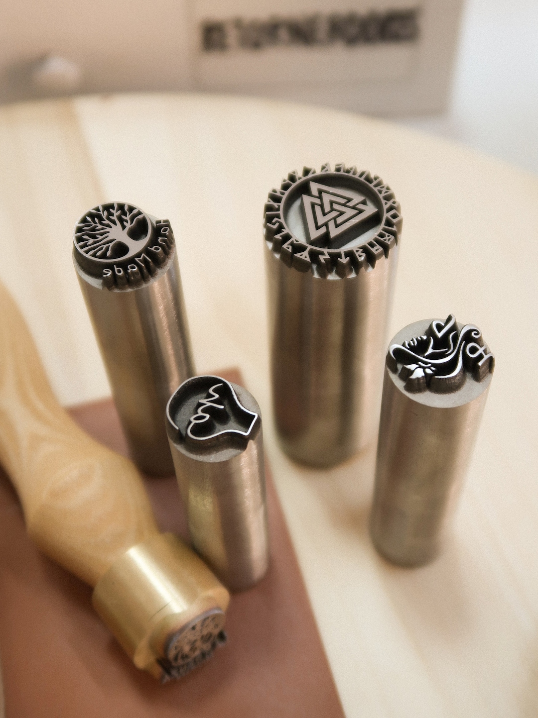 Custom Pottery Stamp Personalized Clay Stamp Custom Polymer Clay Stamp ...