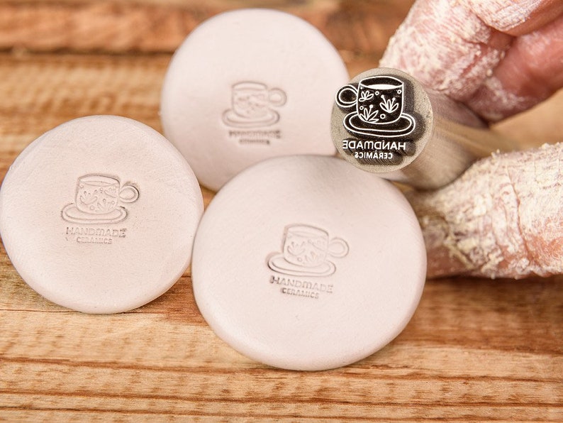 Timbro in ceramica personalizzato Timbro in ceramica per argilla Timbro ...