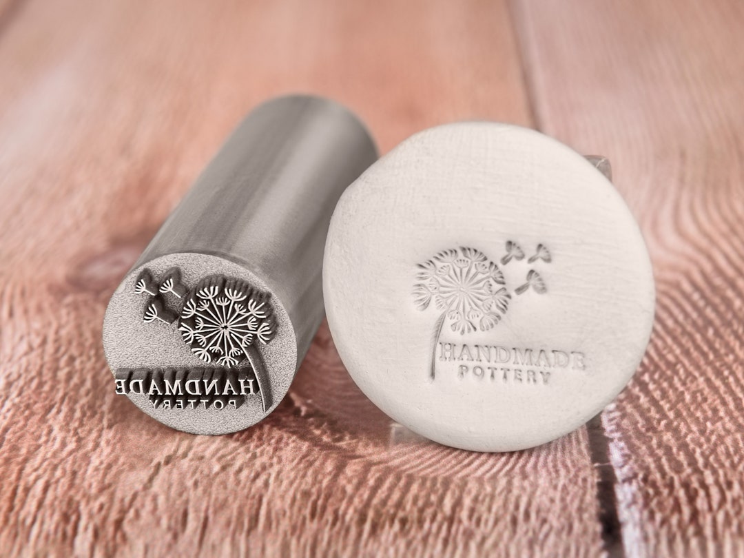 Custom Stamp for Pottery Personalized Stamp for Ceramic Business Stamp ...