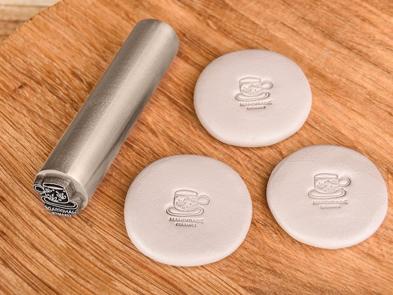 Timbro in ceramica personalizzato Timbro in ceramica per argilla Timbro ...