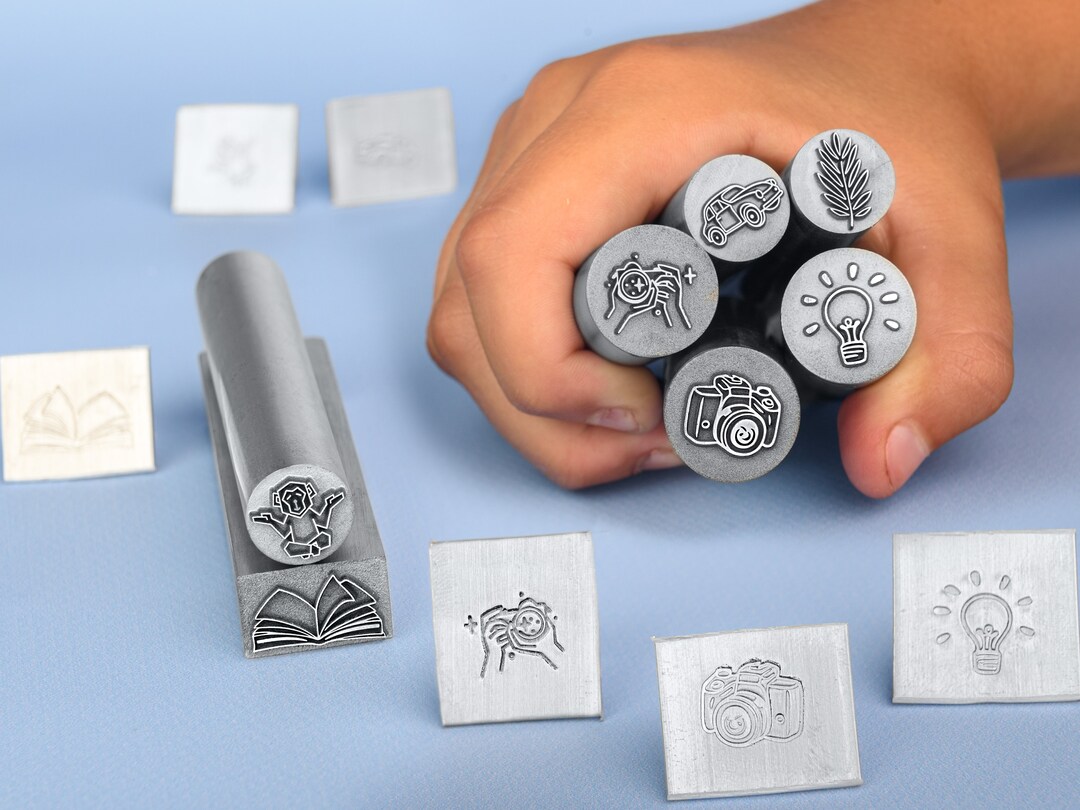 Custom Metal Stamp Metal Punch Stamp Custom Logo Stamp Custom Jewelry ...