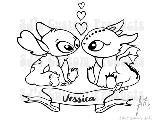 Toothless Coloring Pages