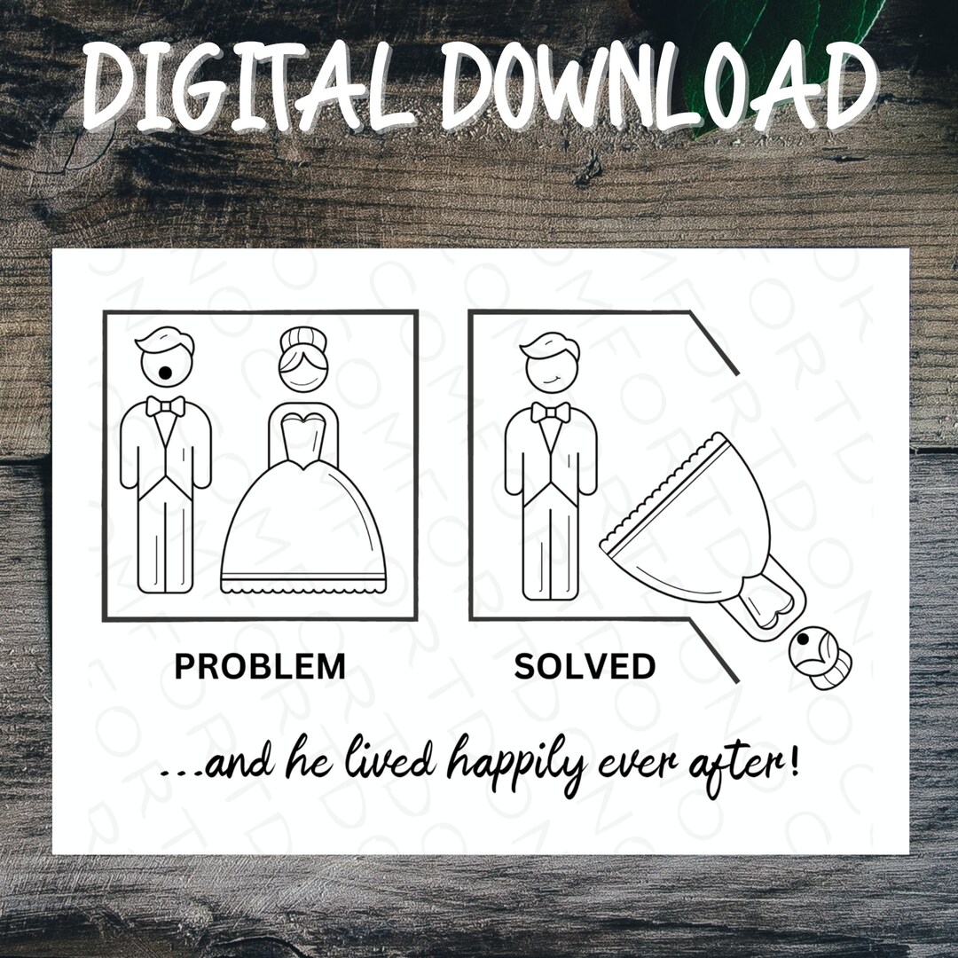 Divorce Card Divorce Gift Printable Card Digital - Etsy