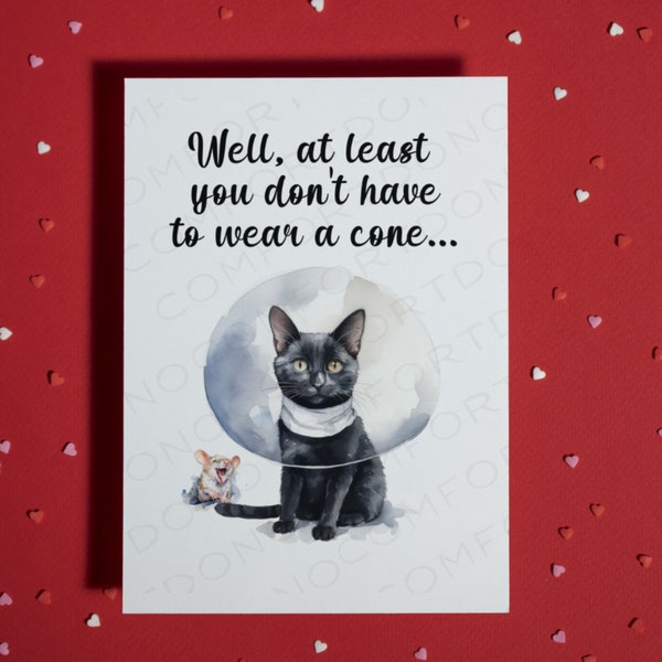 Funny Get Well Card - Etsy