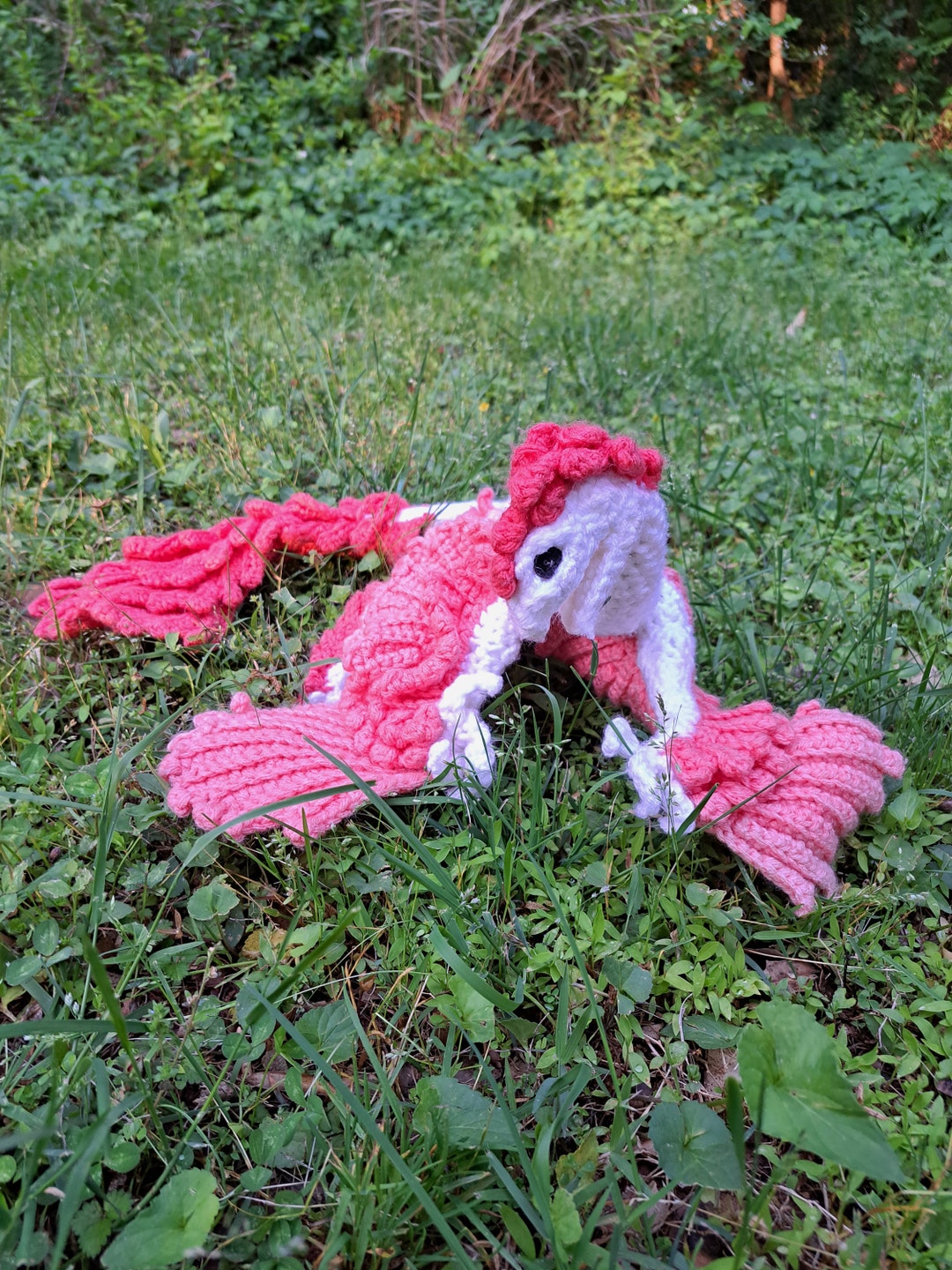 Crochet Microraptor Stuffed Dinosaur - Etsy