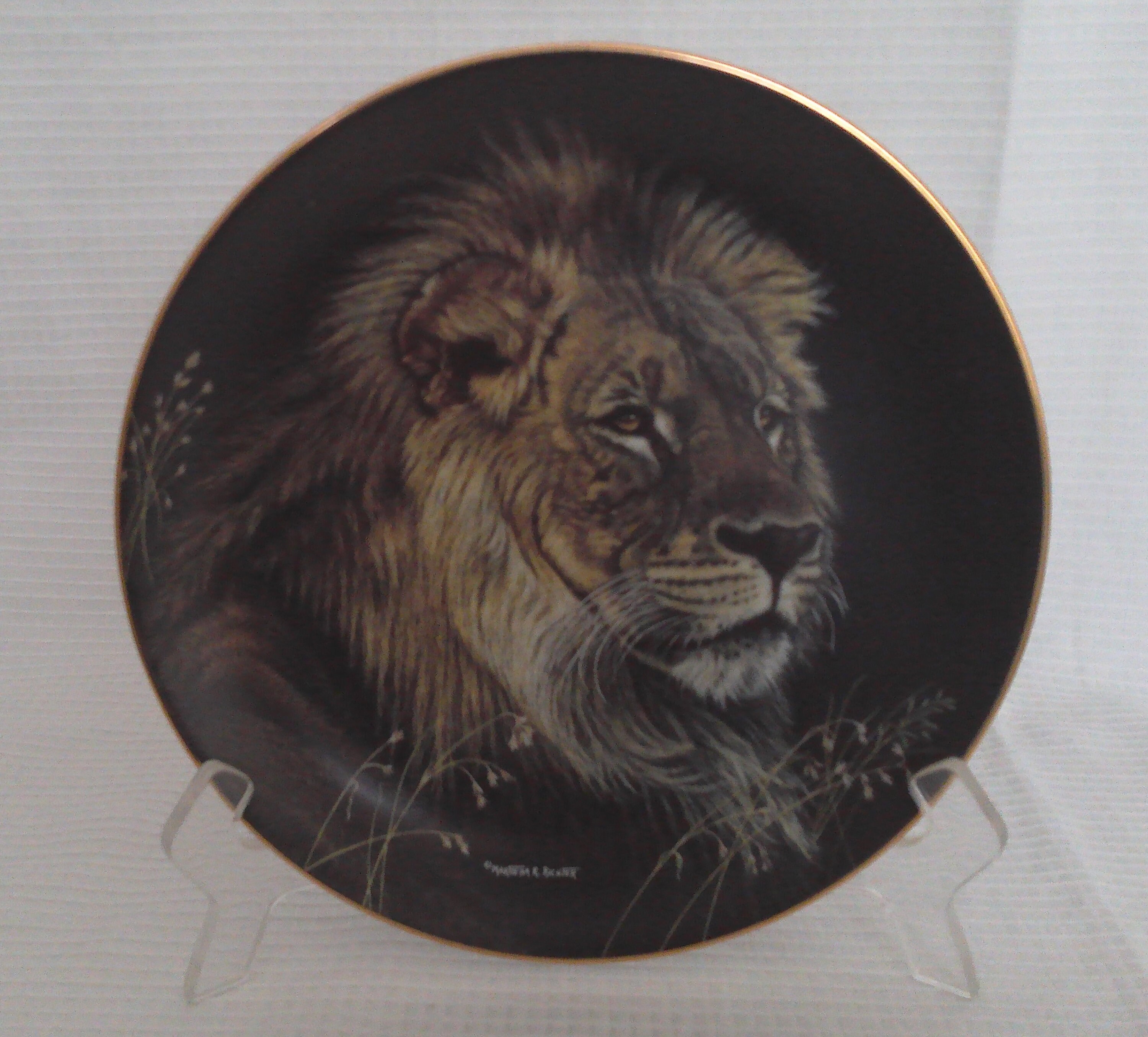 Nature's Majestic Cats Plate Collection - 1993 - Etsy