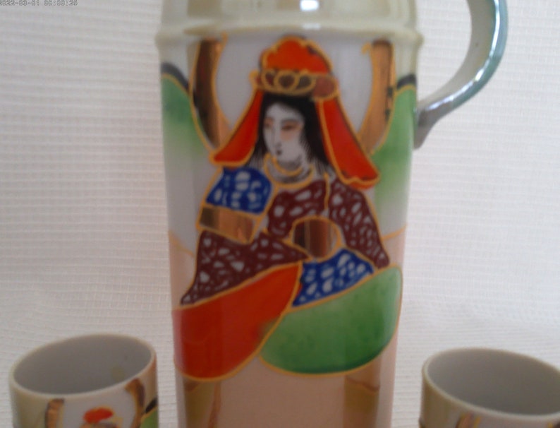 Vintage Mepoco Ware Saki Set, Very Rare - Etsy