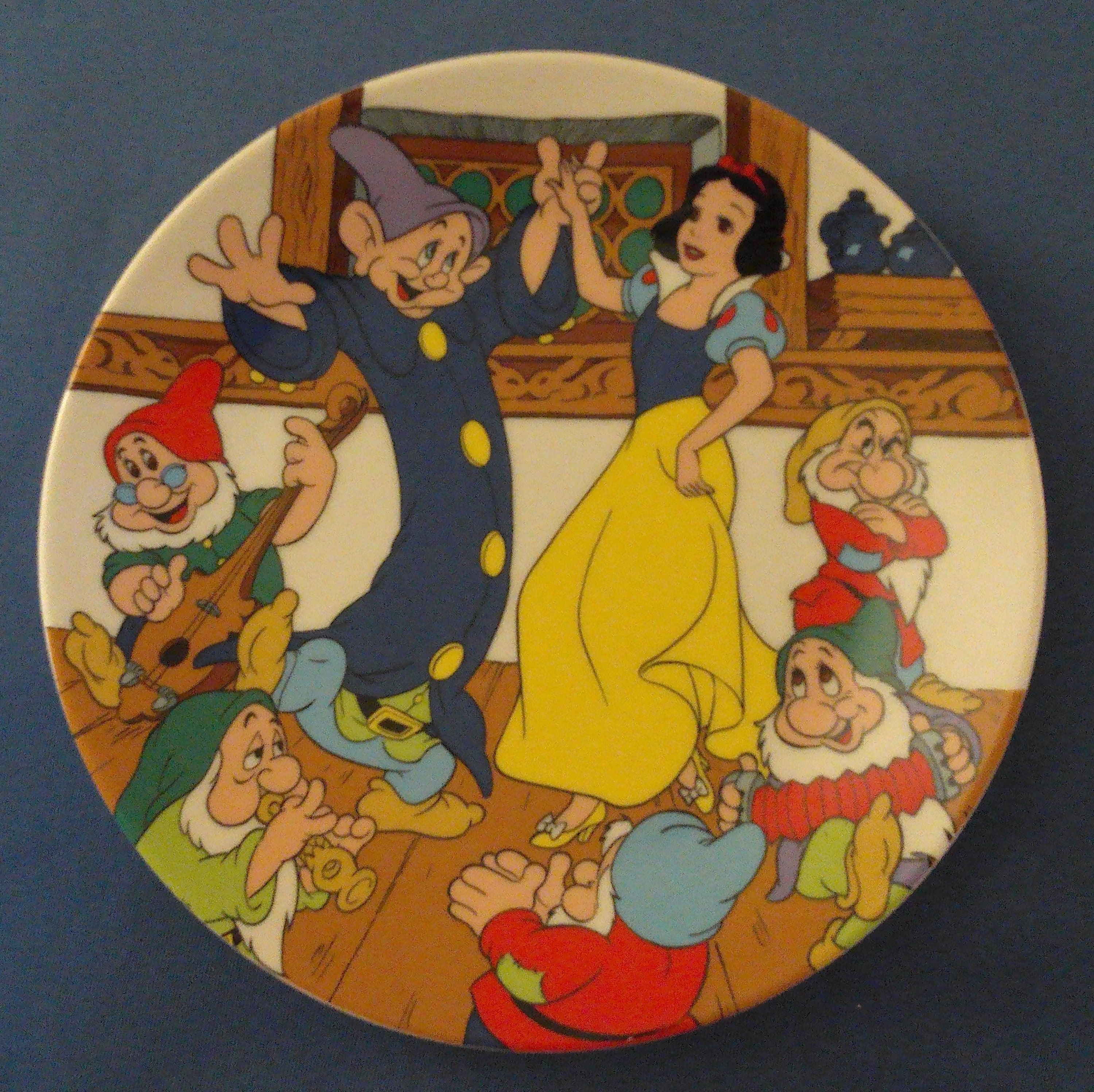 Disney's Snow White and the Seven Dwarfs Plate Collection - Etsy