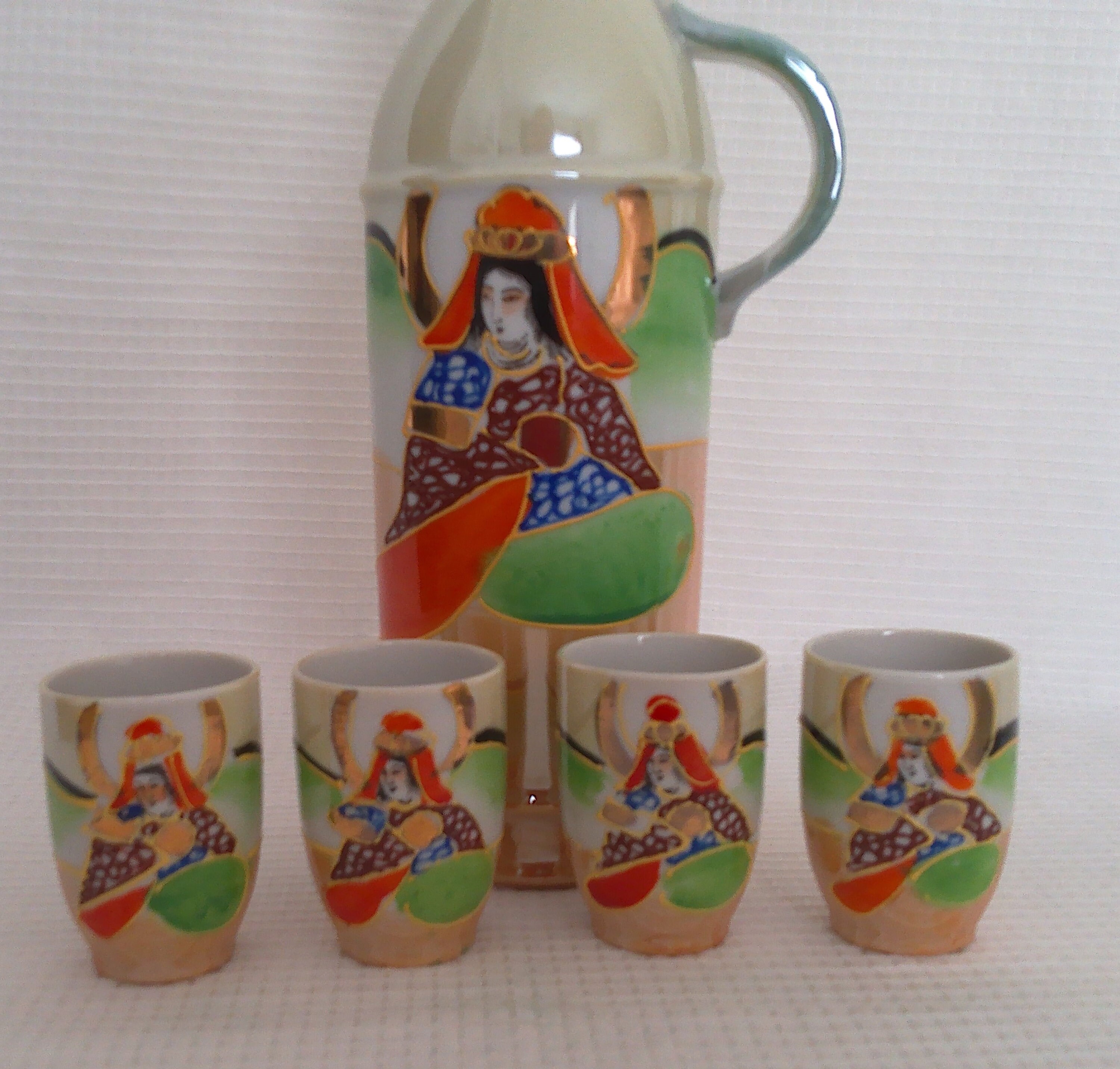 Vintage Mepoco Ware Saki Set, Very Rare - Etsy