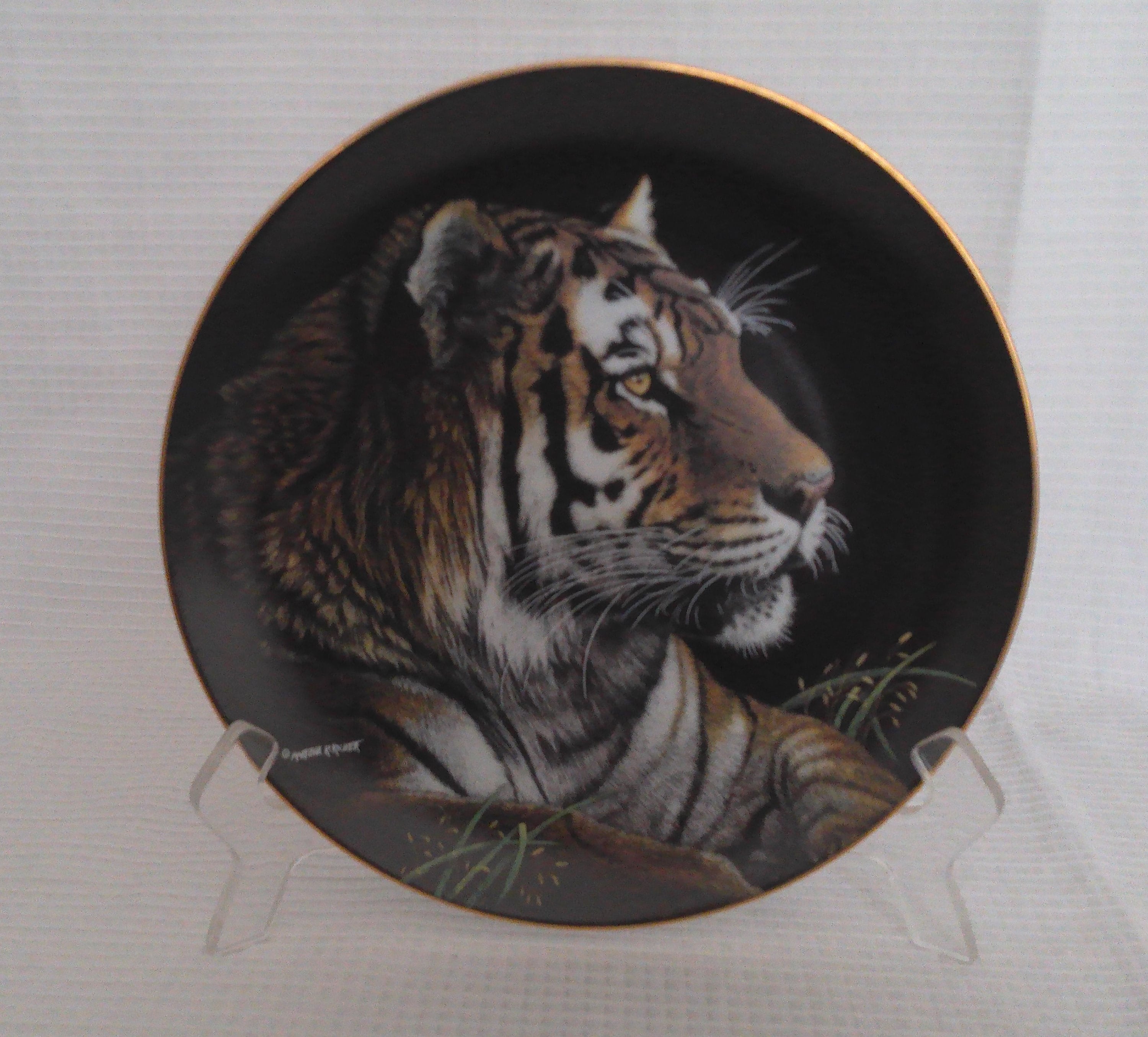 Nature's Majestic Cats Plate Collection - 1993 - Etsy