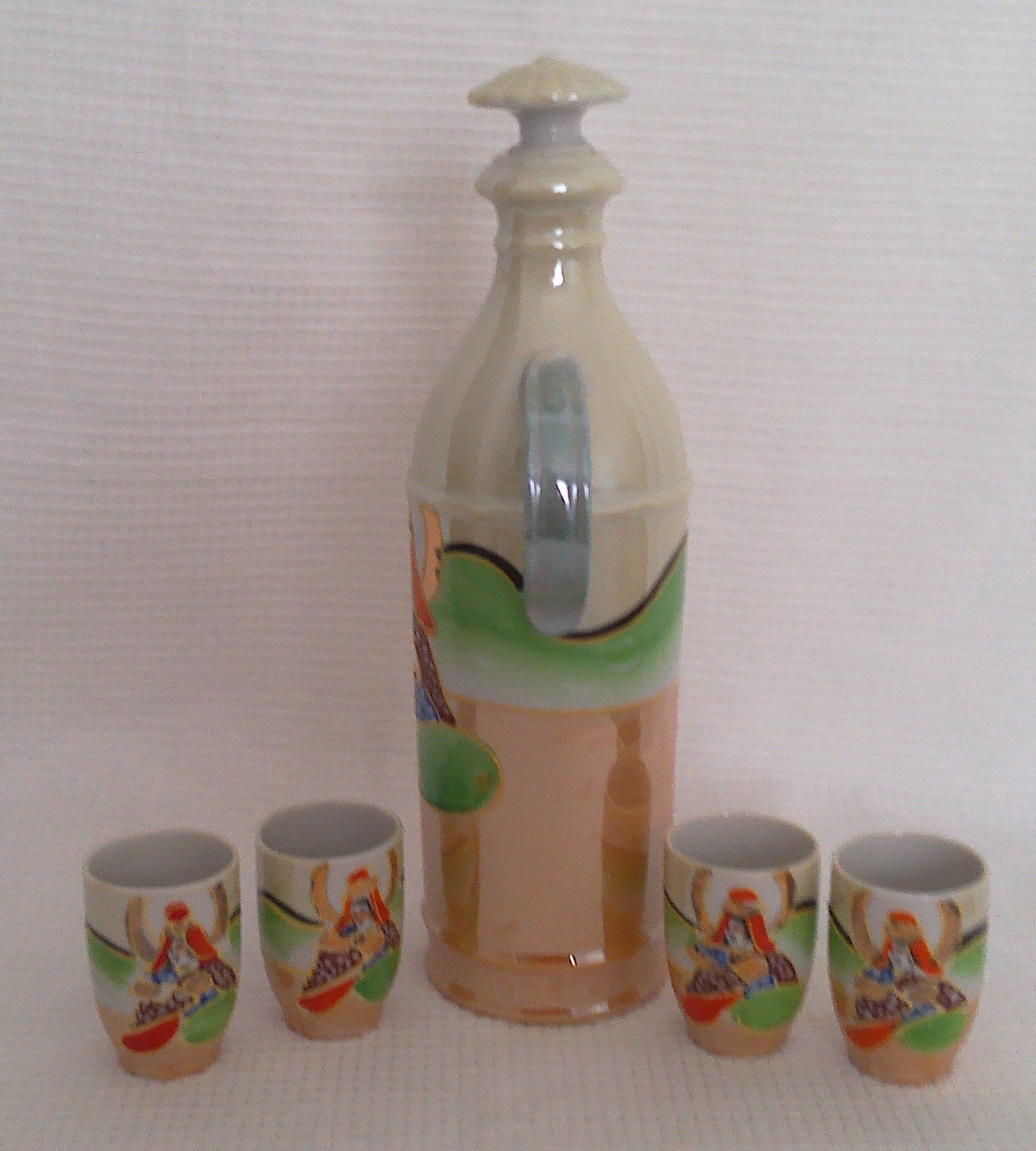 Vintage Mepoco Ware Saki Set, Very Rare - Etsy