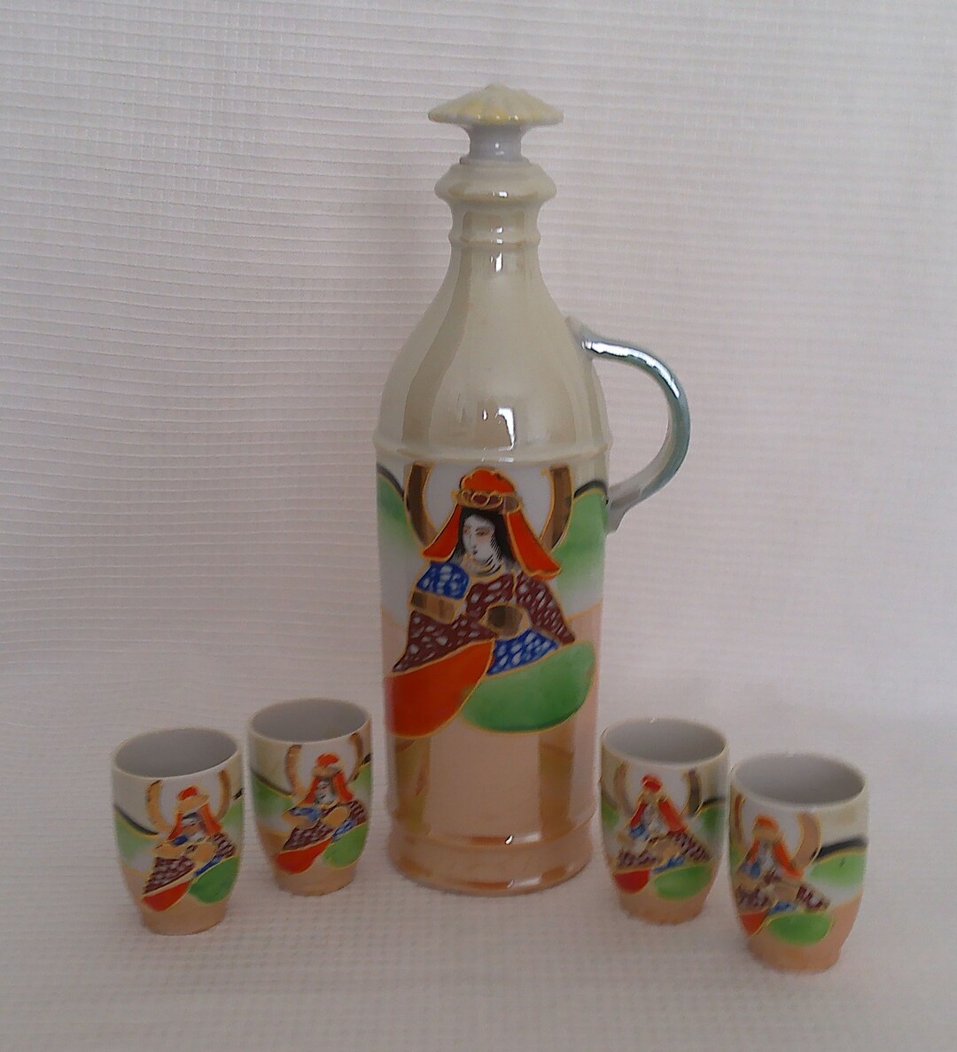 Vintage Mepoco Ware Saki Set, Very Rare - Etsy