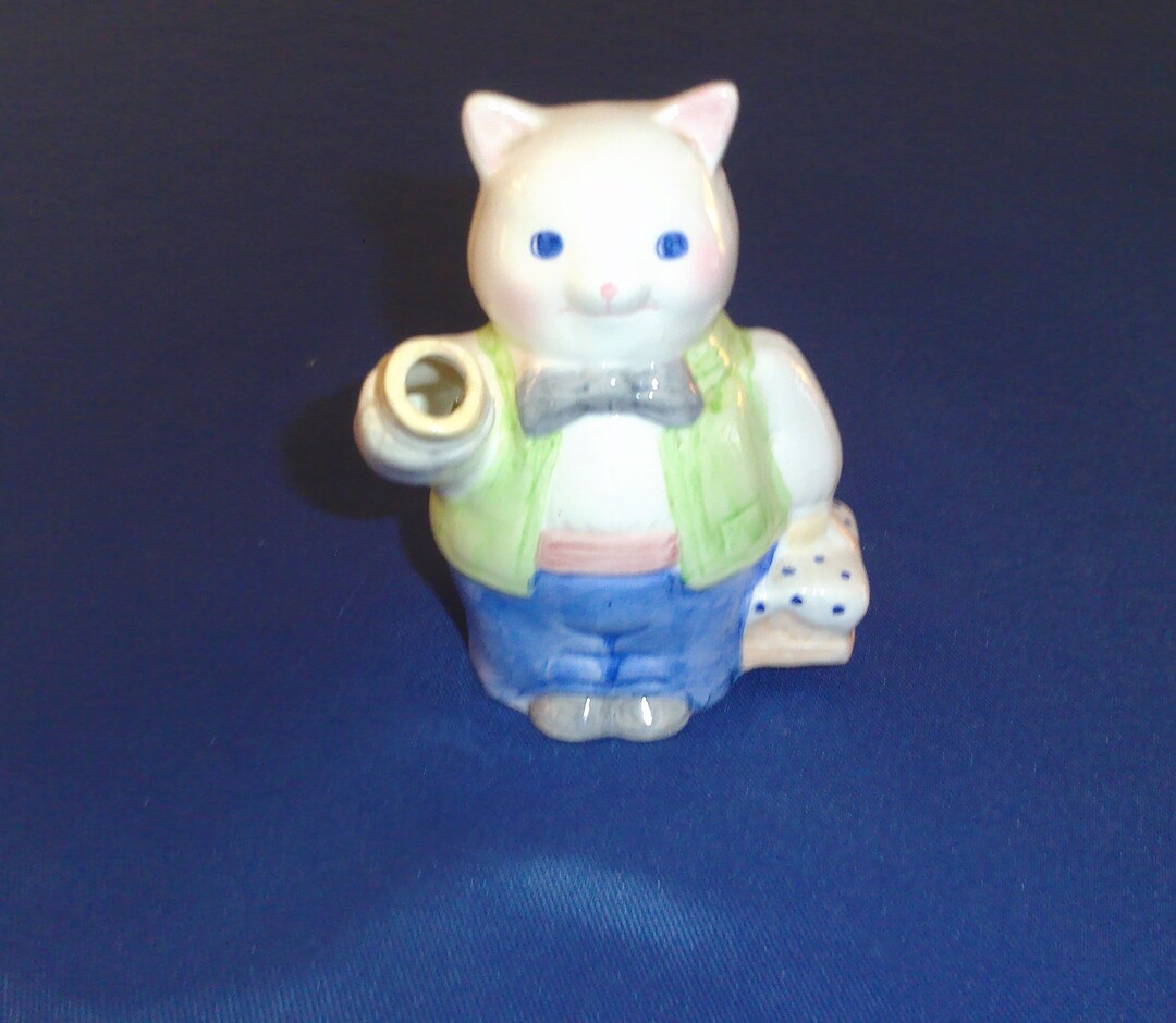 Applause Mr. Cat Creamer - 1980's - Etsy