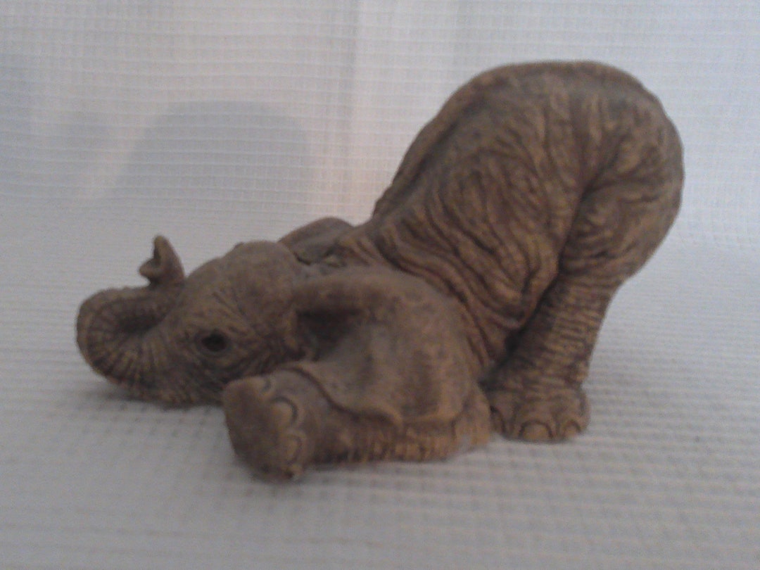 Flop Elephant Sculpture - 1988 - Marty Sculpture Inc. - Etsy