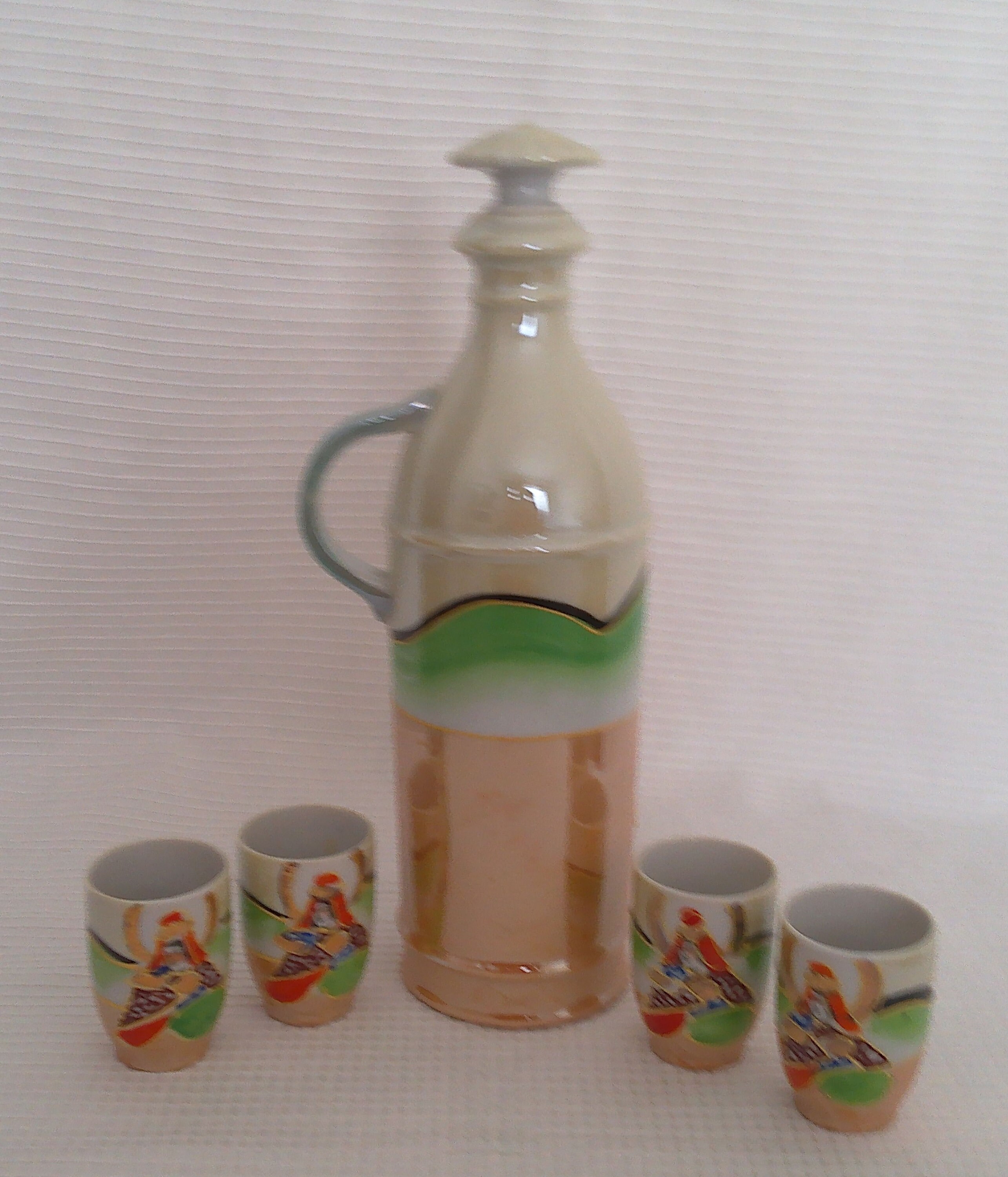 Vintage Mepoco Ware Saki Set, Very Rare - Etsy