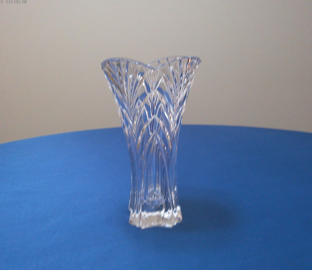 Marc Aurel Nachtmann Crystal Vase 8 Made in Germany - Etsy