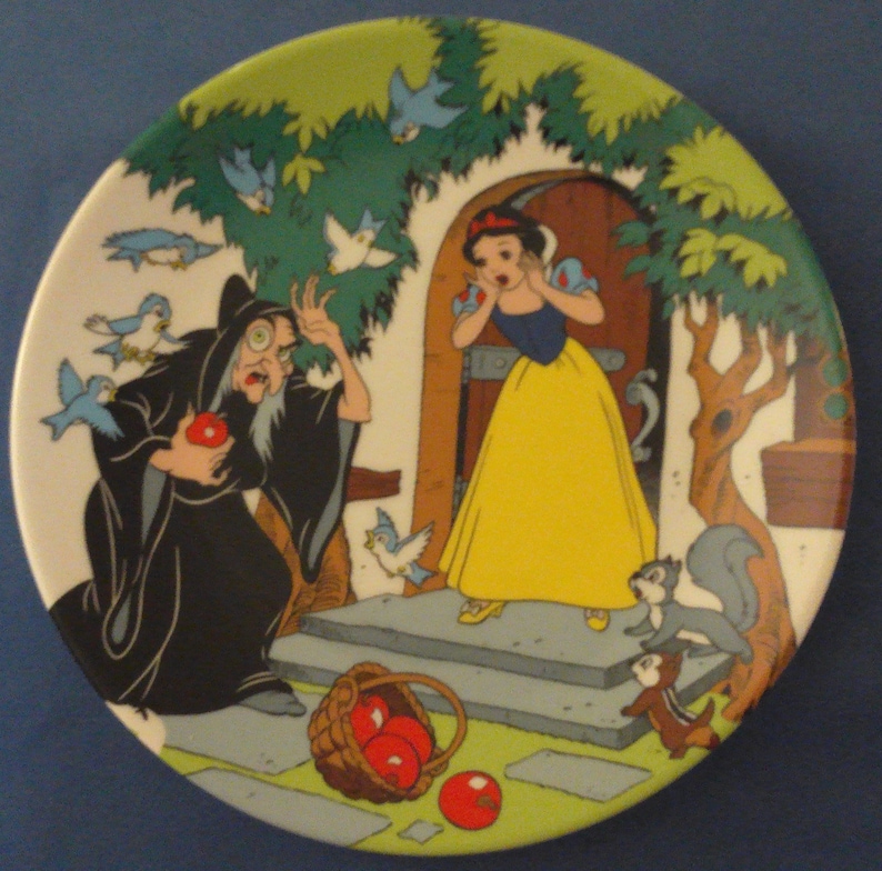 Disney's Snow White and the Seven Dwarfs Plate Collection - Etsy