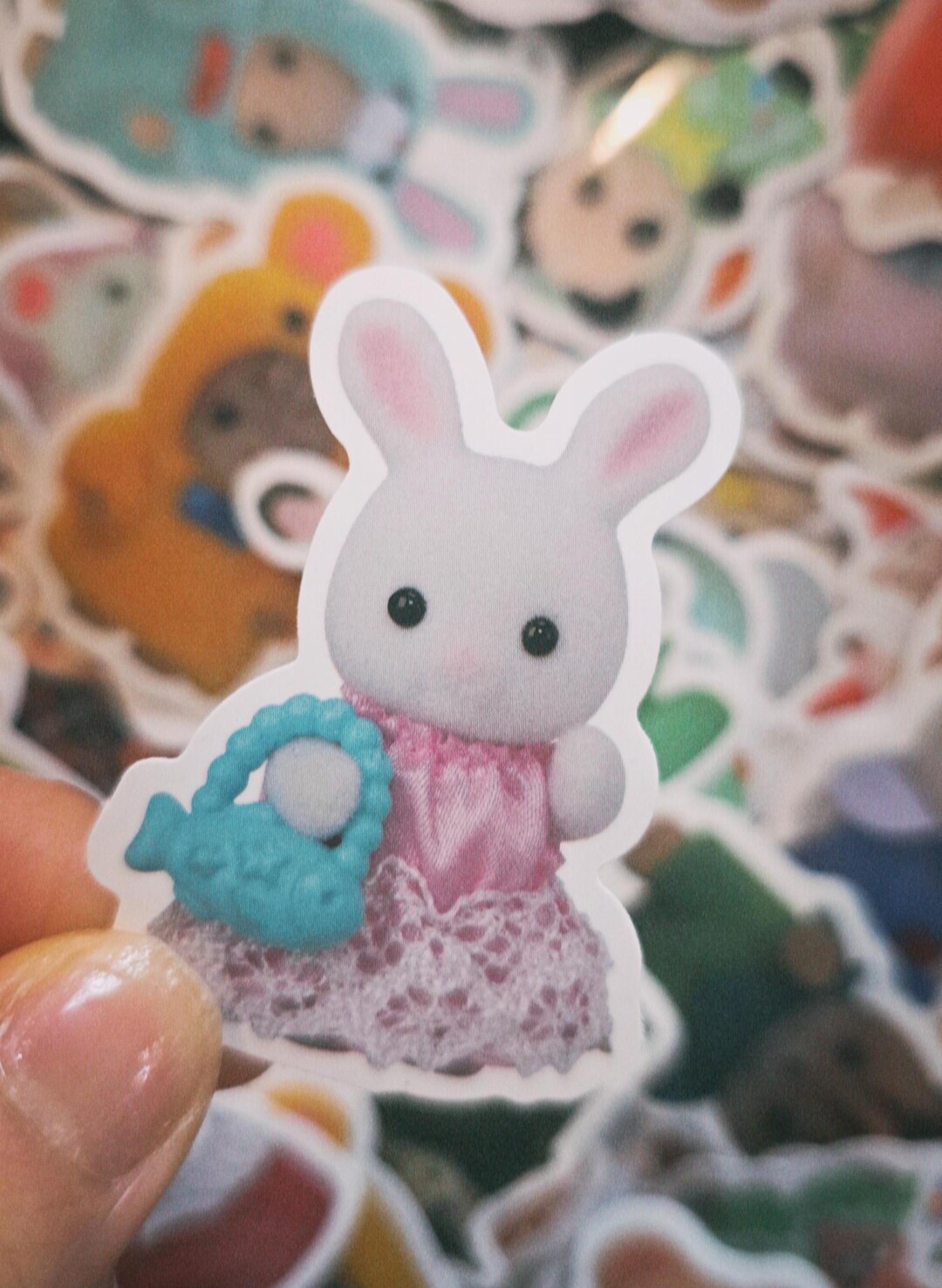 10 Random Calico Critters Stickers! - Etsy