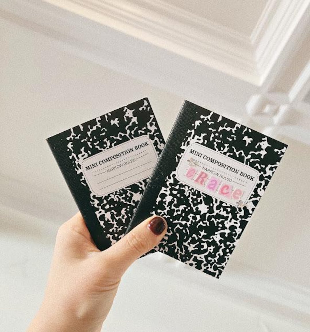 Mini Composition Notebook With Name | Perfect for Idea Notes ...