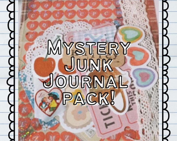 Mystery Junk Journal Tube Full of Trinkets Beads Embellishment - Etsy