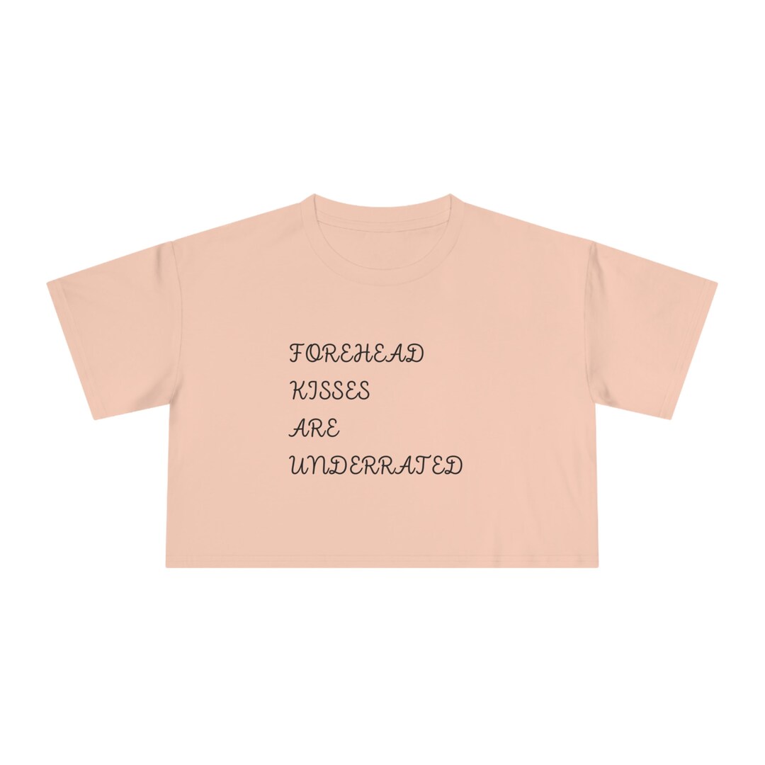 Forehead Kisses Crop Tee - Etsy