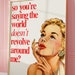 Retro Woman Funny Quote Printable Poster Trendy Vintage Housewife Wall ...