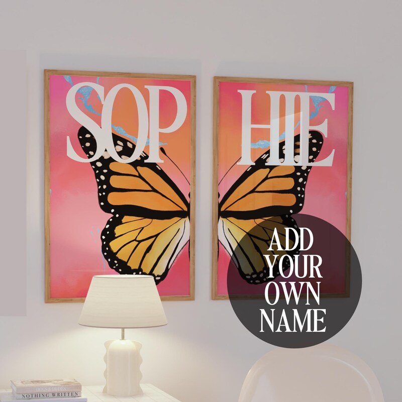 Custom Name Art - Etsy