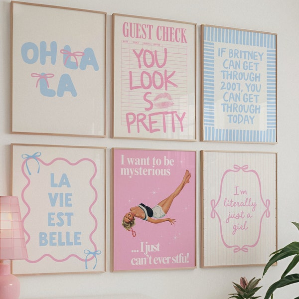 Vintage Retro Art Print for Bathroom Funny Quote Poster Funky Unique ...