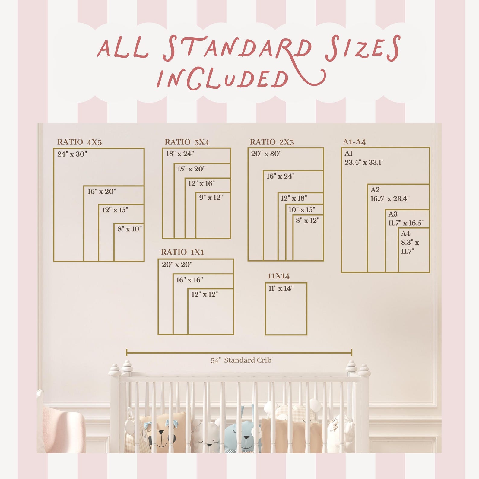 Custom Baby Letter Name and Print Set, Sage Green Nursery Decor ...