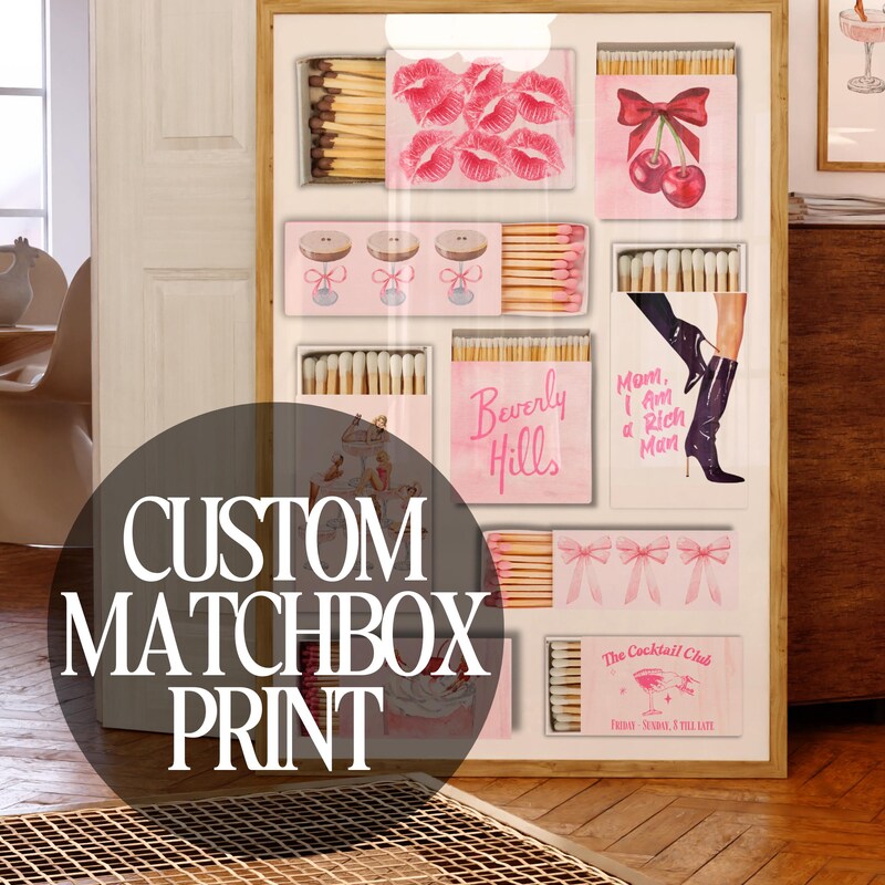 Custom Matchboxes - Etsy