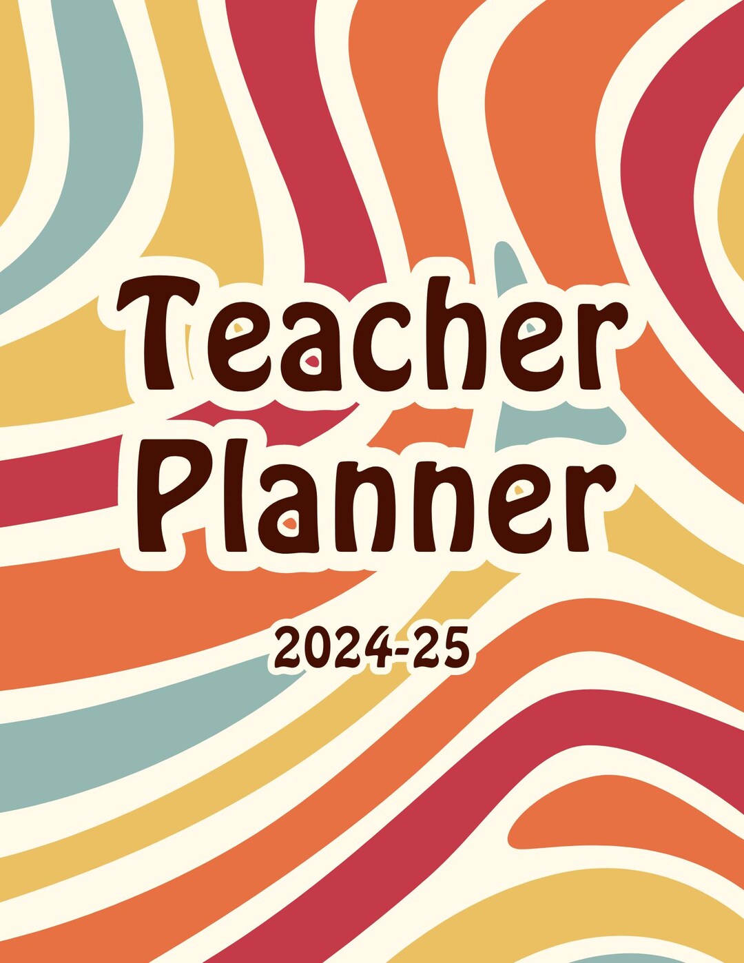 Teacher Planner Printable 2025-2026: Editable Lesson Plan Book (PDF ...