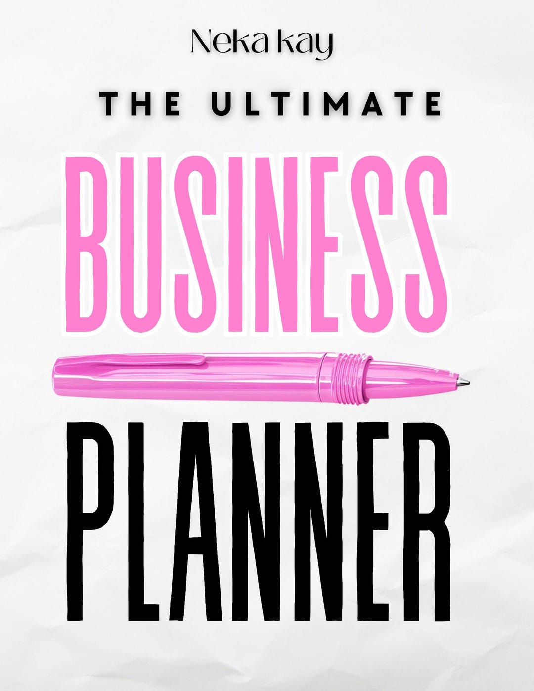 The Ultimate Business Planner - Etsy