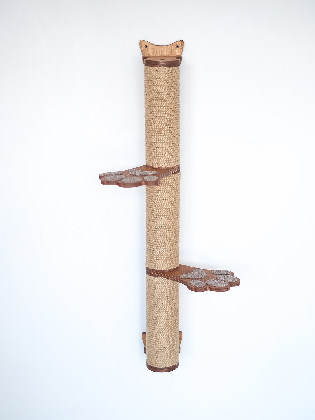 Cat Climbing Pole Cat Jute Pole Cat Scratcher Cat Wall - Etsy