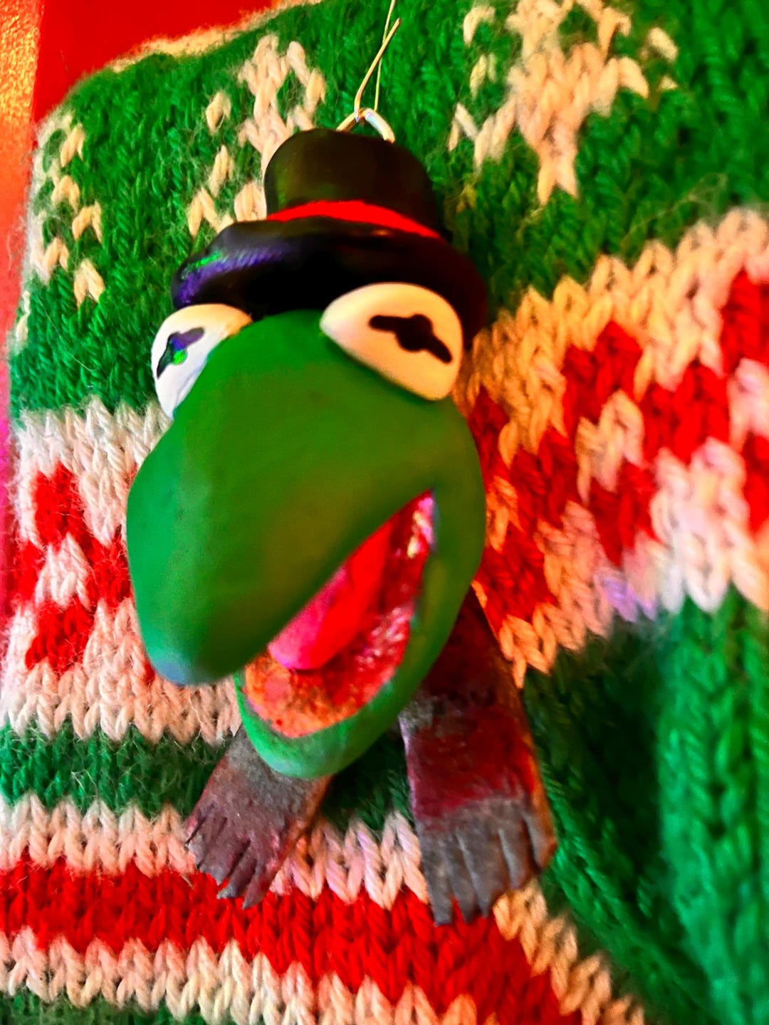 Muppet Christmas Carol - Kermit Ornament - Etsy