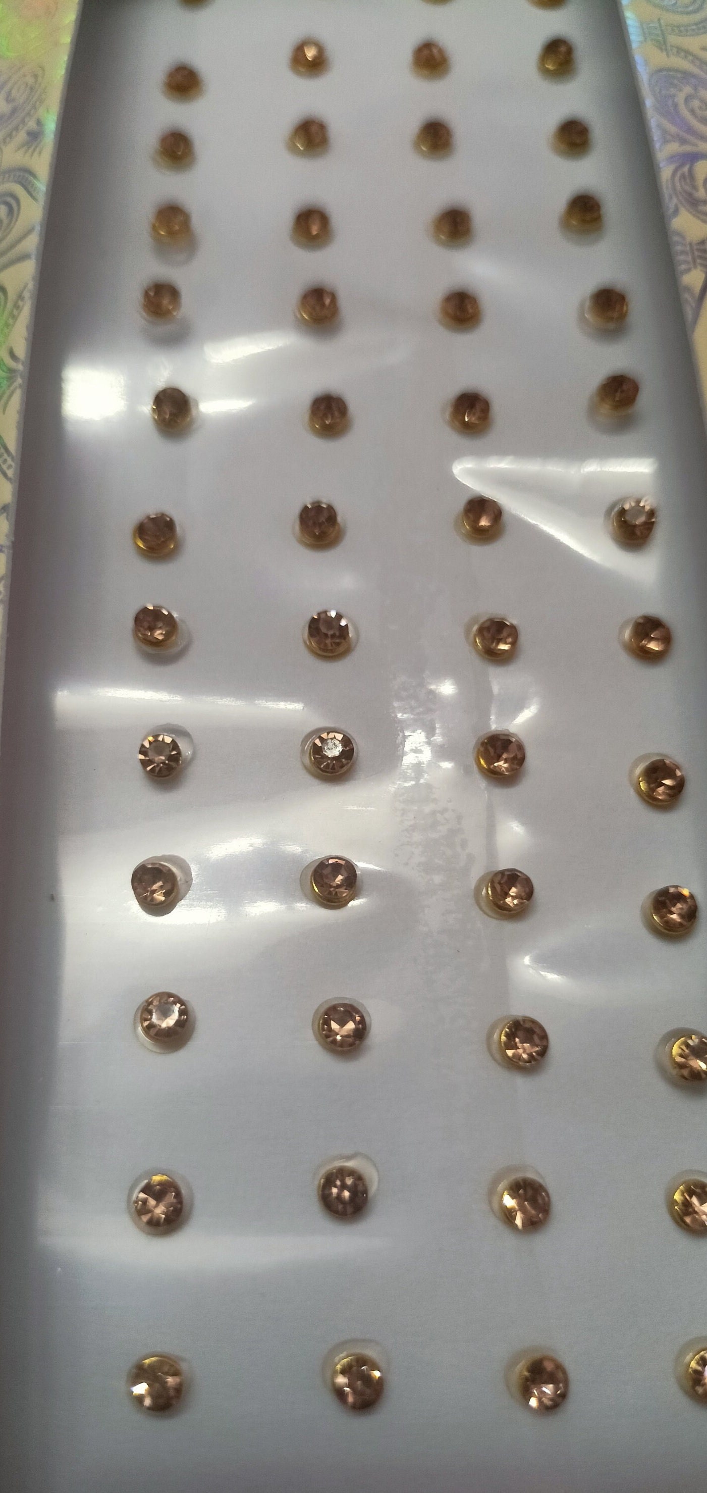Golden Stone Bindi, Self Adhesive Face Gems (1mm 2mm 3mm) - Etsy