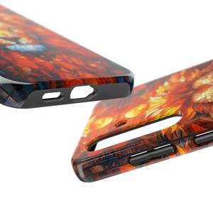 Zodiac Leo the Lion iPhone and Samsung Galaxy Cases - Stain Glass - All ...
